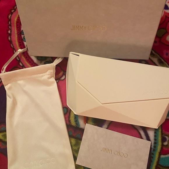 Jimmy Choo | Accessories | Jimmy Choo Sunglass Case W Cleaning Cloth ...